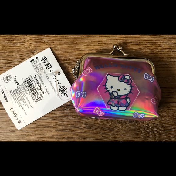 Hello Kitty | Bags | Hello Kittynwt Iridescent Coin Purse | Poshmark